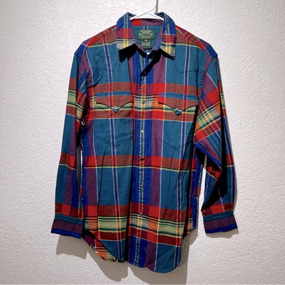 Ralph Lauren | Shirts | Ralph Lauren Country Button Up Pearl Snap ...